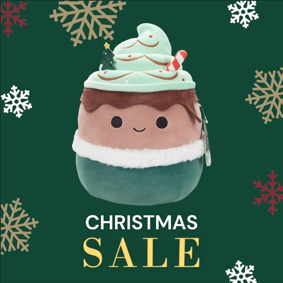 Squishmallows | Toys | 223 Squishmallow Ernesto The Christmas ...